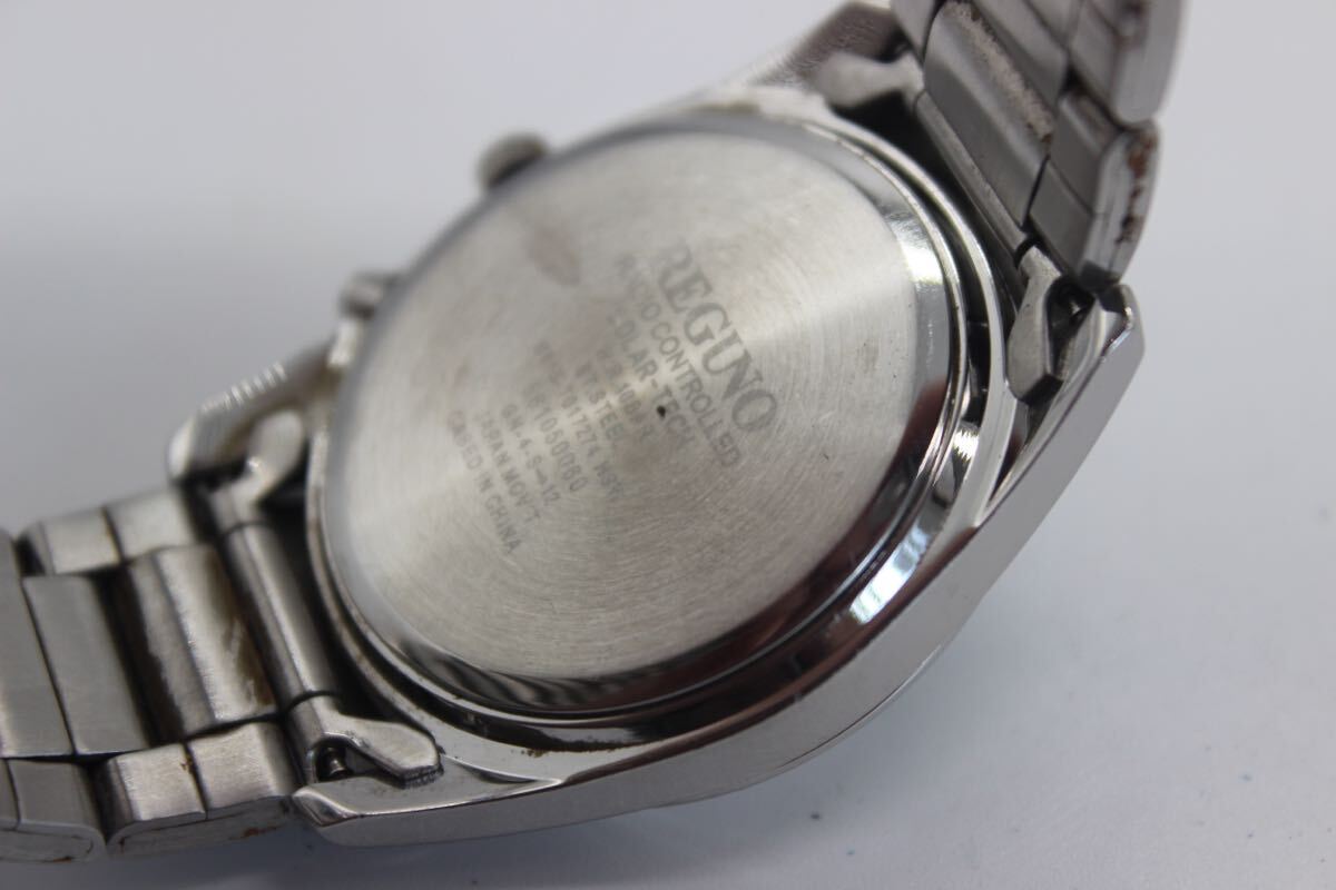 Yahoo!オークション - REGUNO レグノ メンズ 腕時計 ソーラー 稼働中 ...