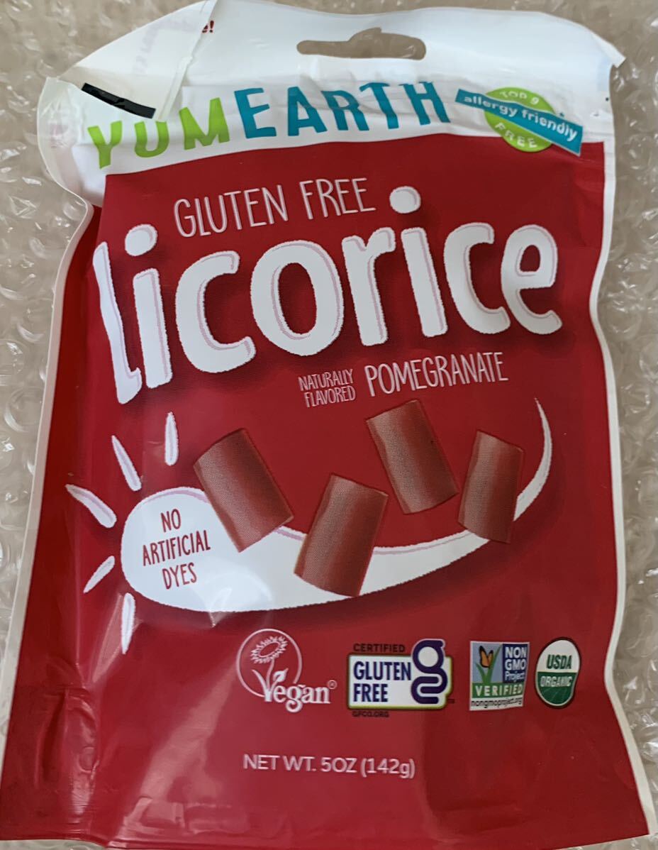 Yahoo!オークション - YUM EARTH ヤムアース ザクロ リコリス 142g ア...