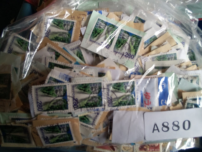 Yahoo!オークション - A880 使用済み 280円切手 那智の滝 1000枚