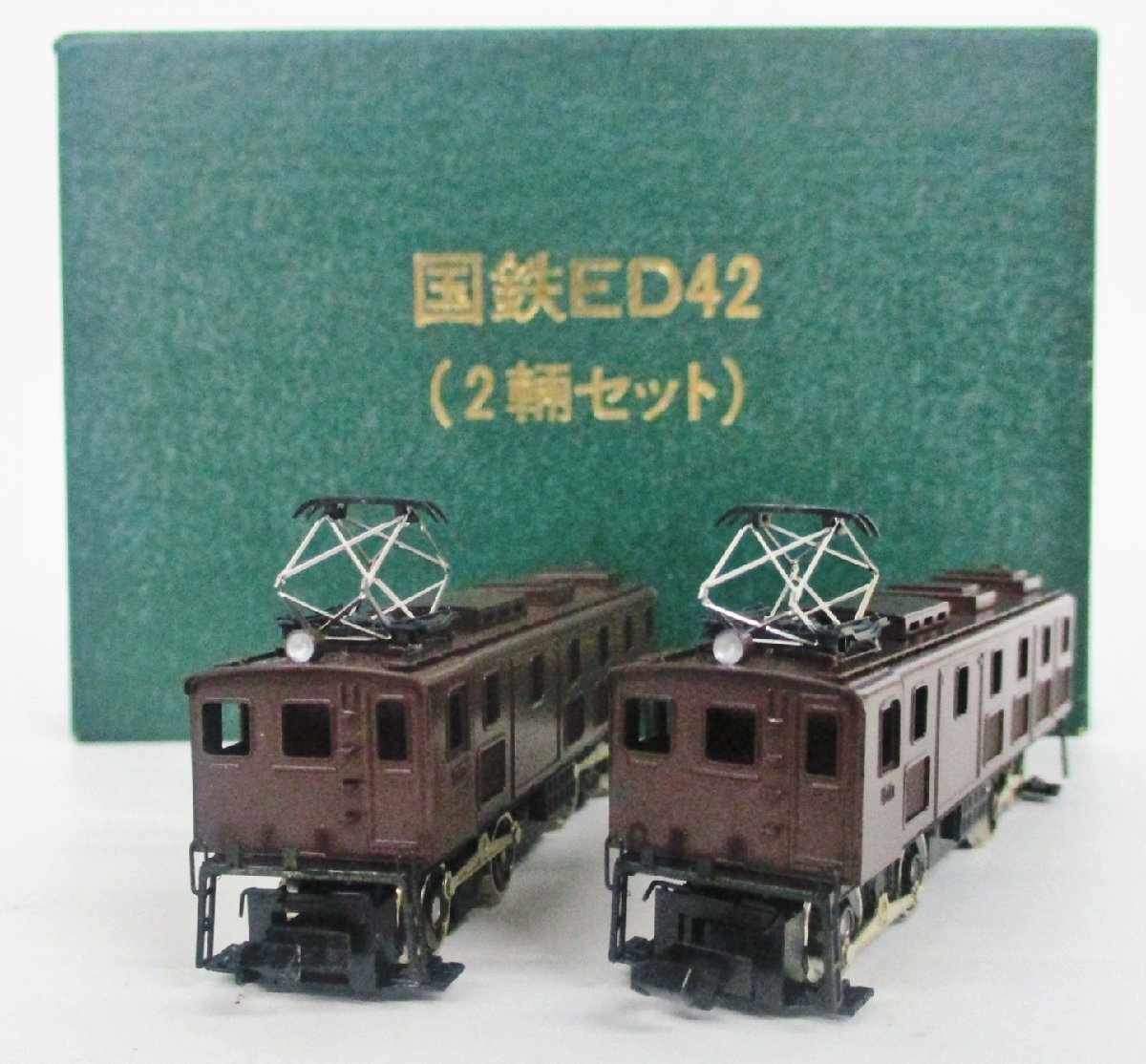 Yahoo!オークション - ワールド工芸 国鉄ED42(2輌セット)【ジャンク】o...