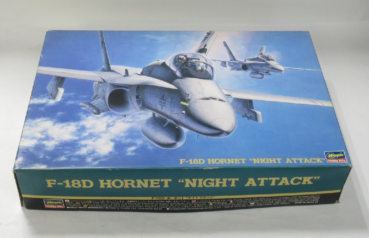 Yahoo!オークション - ハセガワ 1/48 F-18D ホーネット ナイトアタック...