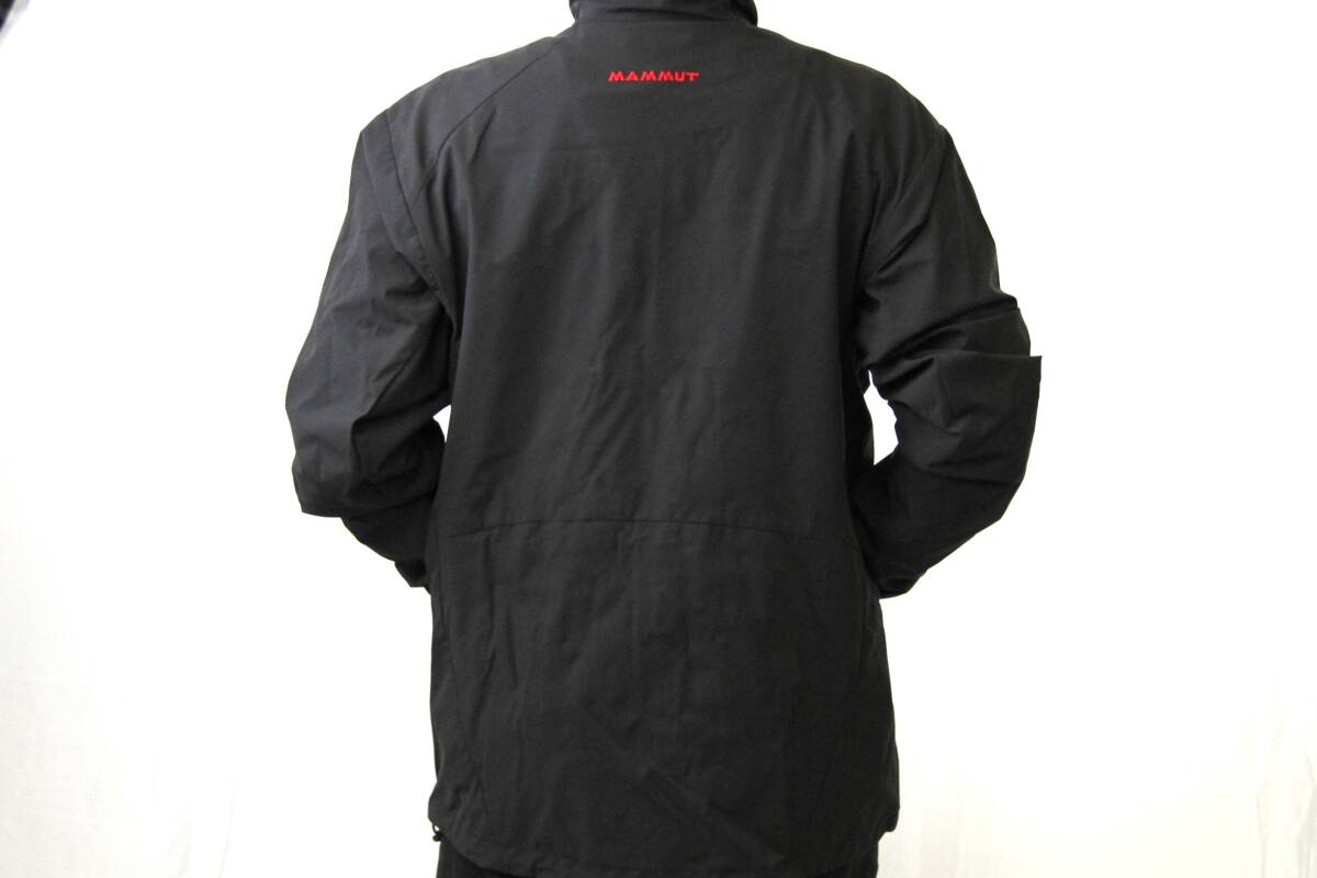 Yahoo!オークション - F-0023 MAMMUT マウンテンパーカー 黒 Lサイズ