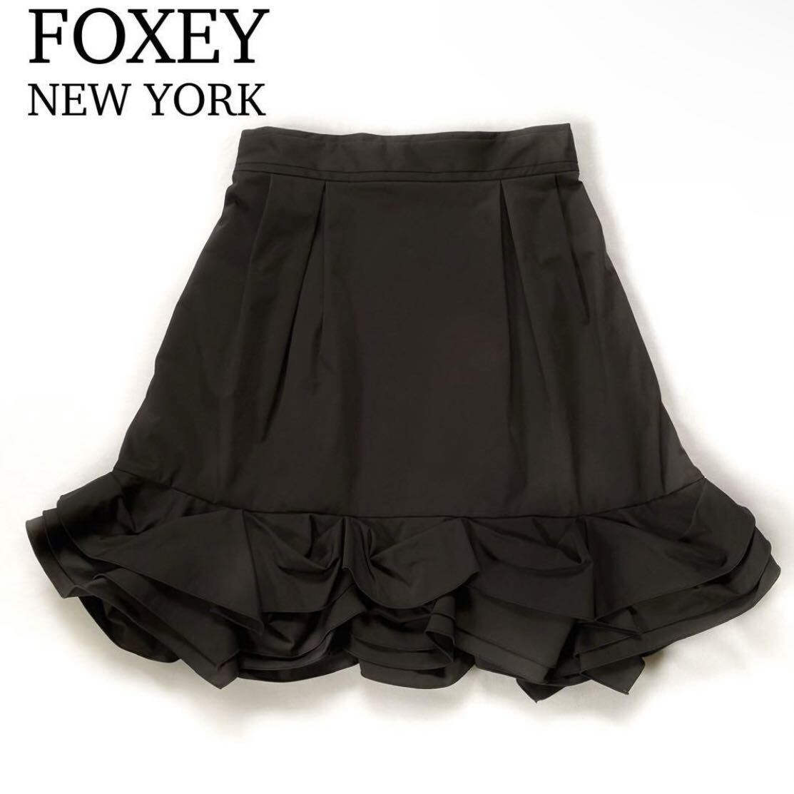 Yahoo!オークション - FOXEY NY フォクシーニューヨーク フリルフレア...