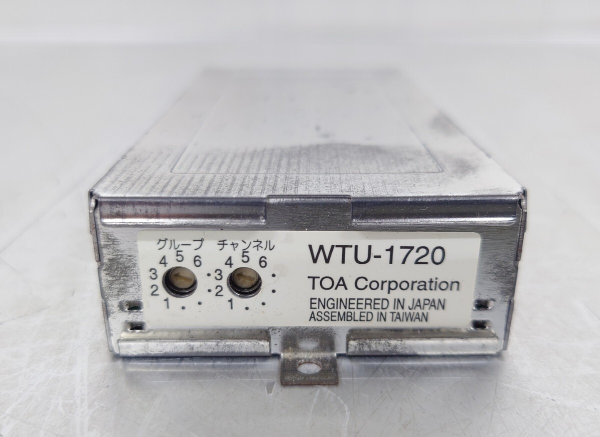 Yahoo!オークション - TOA ワイヤレスチューナーアンプ WTU-1720 動作...