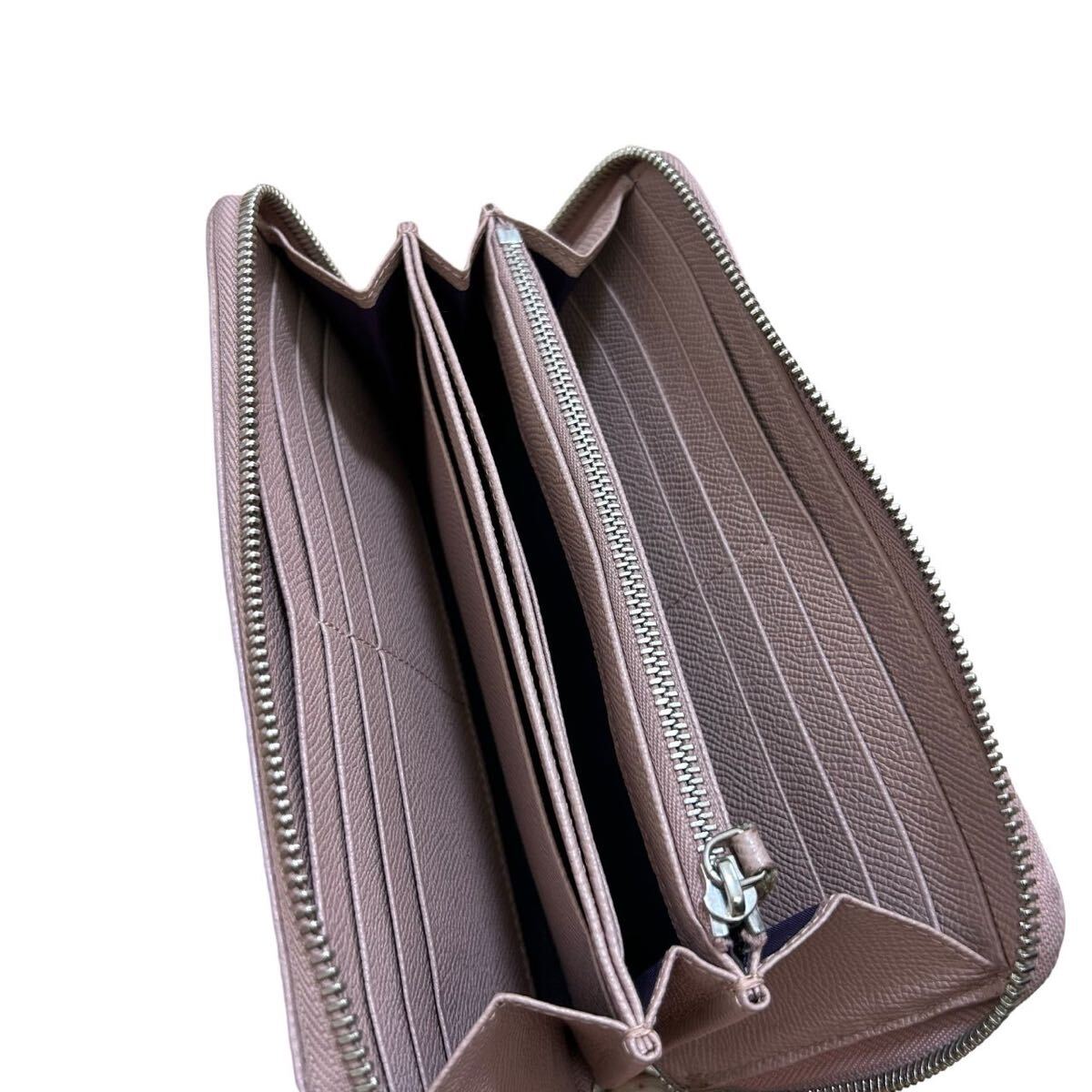 BVLGARI ブルガリ 長財布 ラウンドファスナー 36935 レザー BVLGARI ブルガリ 長財布 ラウンドファスナー 36935 レザー