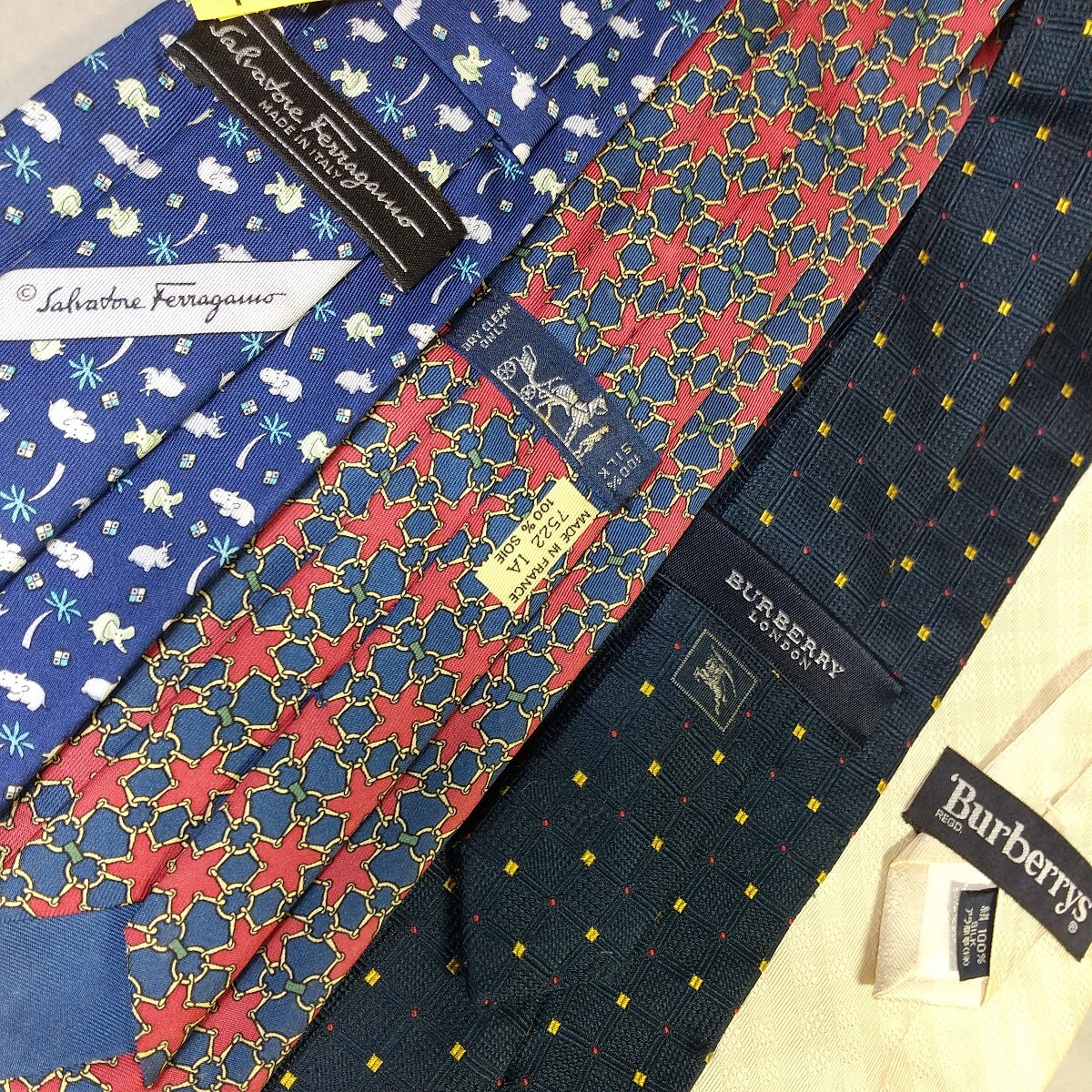 Yahoo!オークション - 5958 同梱NG エルメス HERMES BURBERRY バーバリ...