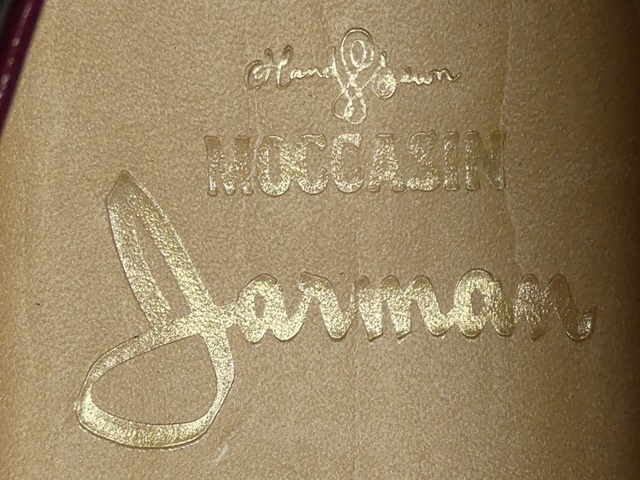 Yahoo!オークション - 即決 MOCCASIN jarman 26cm レザーローファー ジ...