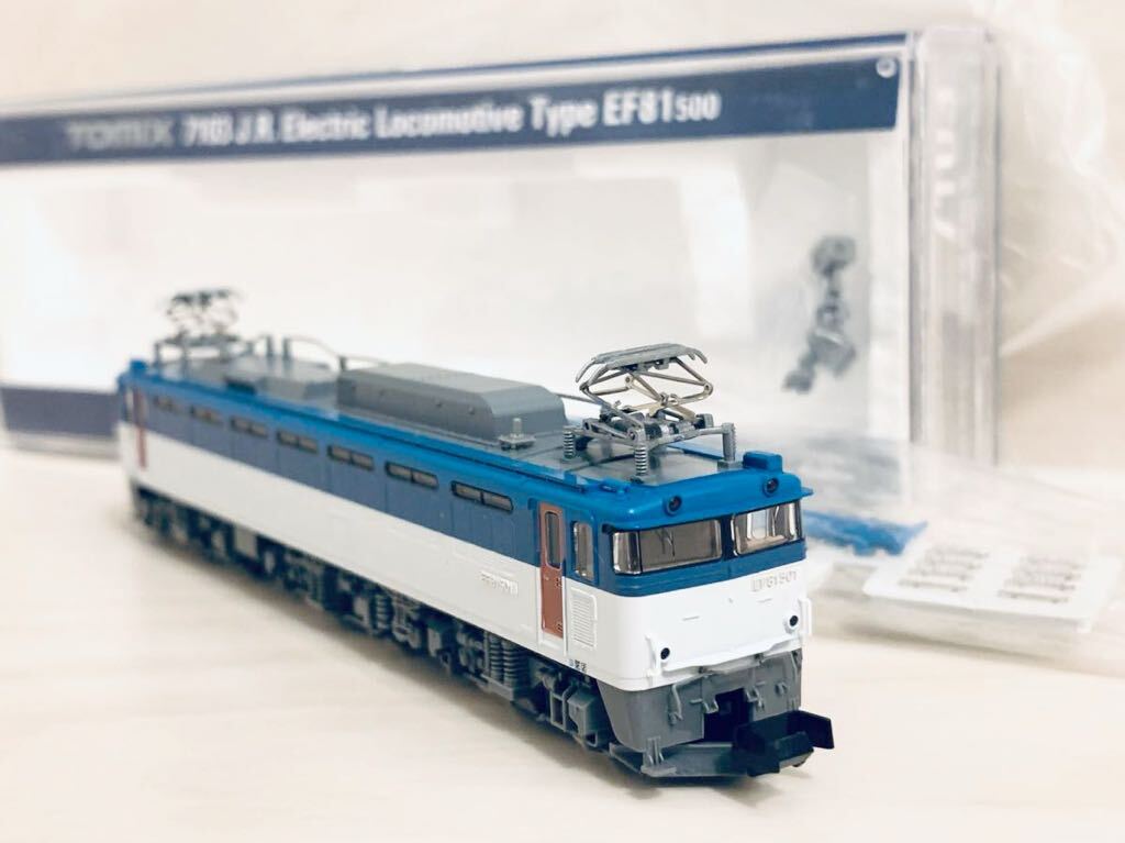 Yahoo!オークション - TOMIX 7103 JR EF81-500形 電気機関車 LED換装 J...