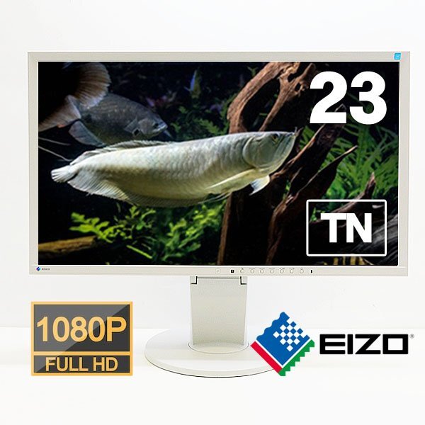 Yahoo!オークション - EIZO/ナナオ EIZO FlexScan EV2316W 23型ワイド...