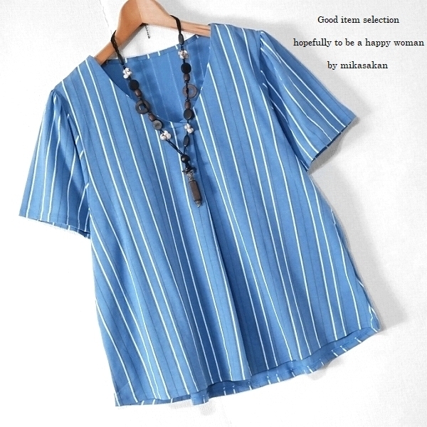 Yahoo!オークション - 大きめサイズ・アウトレット yk/Vネックストラ...