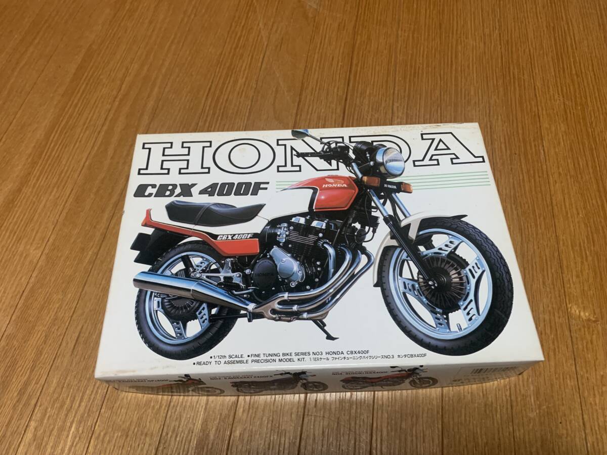 Yahoo!オークション - アオシマ 1/12 ホンダ CBX 400F