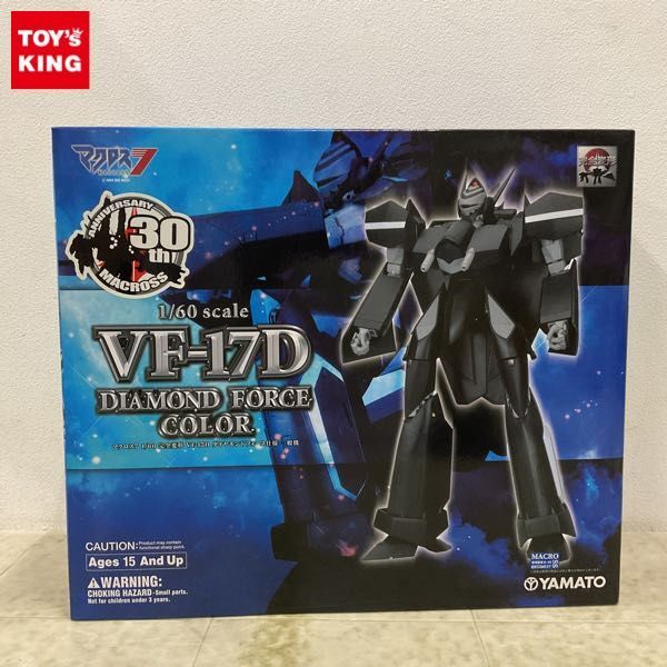 Yahoo!オークション - 1円〜 やまと 1/60 マクロス7 完全変形 VF-17D ...