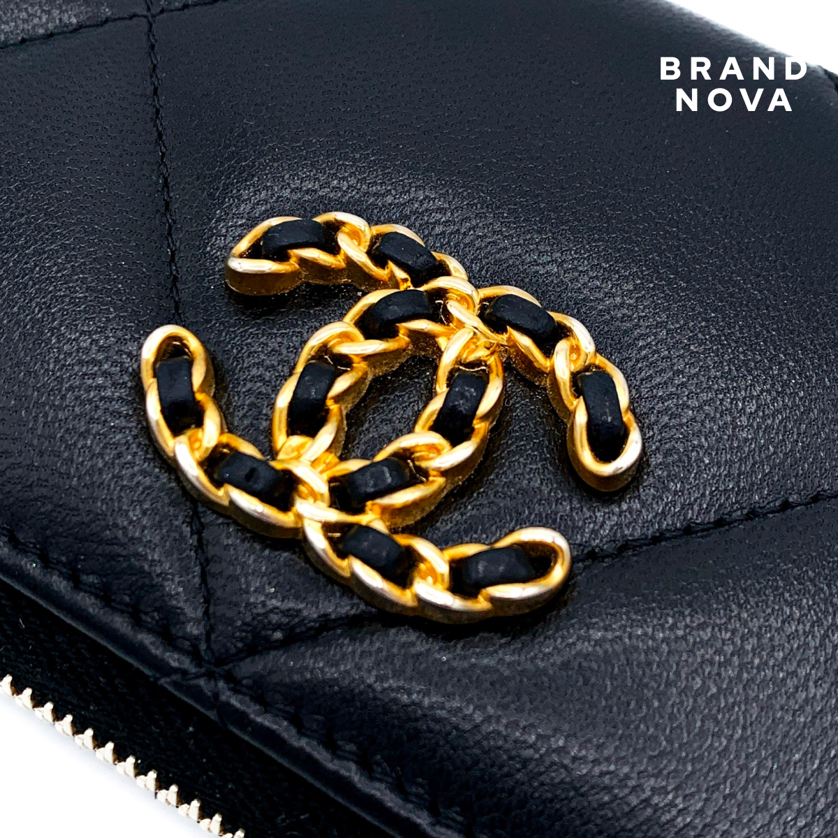 CHANEL シャネル 19 ミディアム ジップウォレット ココマーク CHANEL シャネル 19 ミディアム ジップウォレット ココマーク