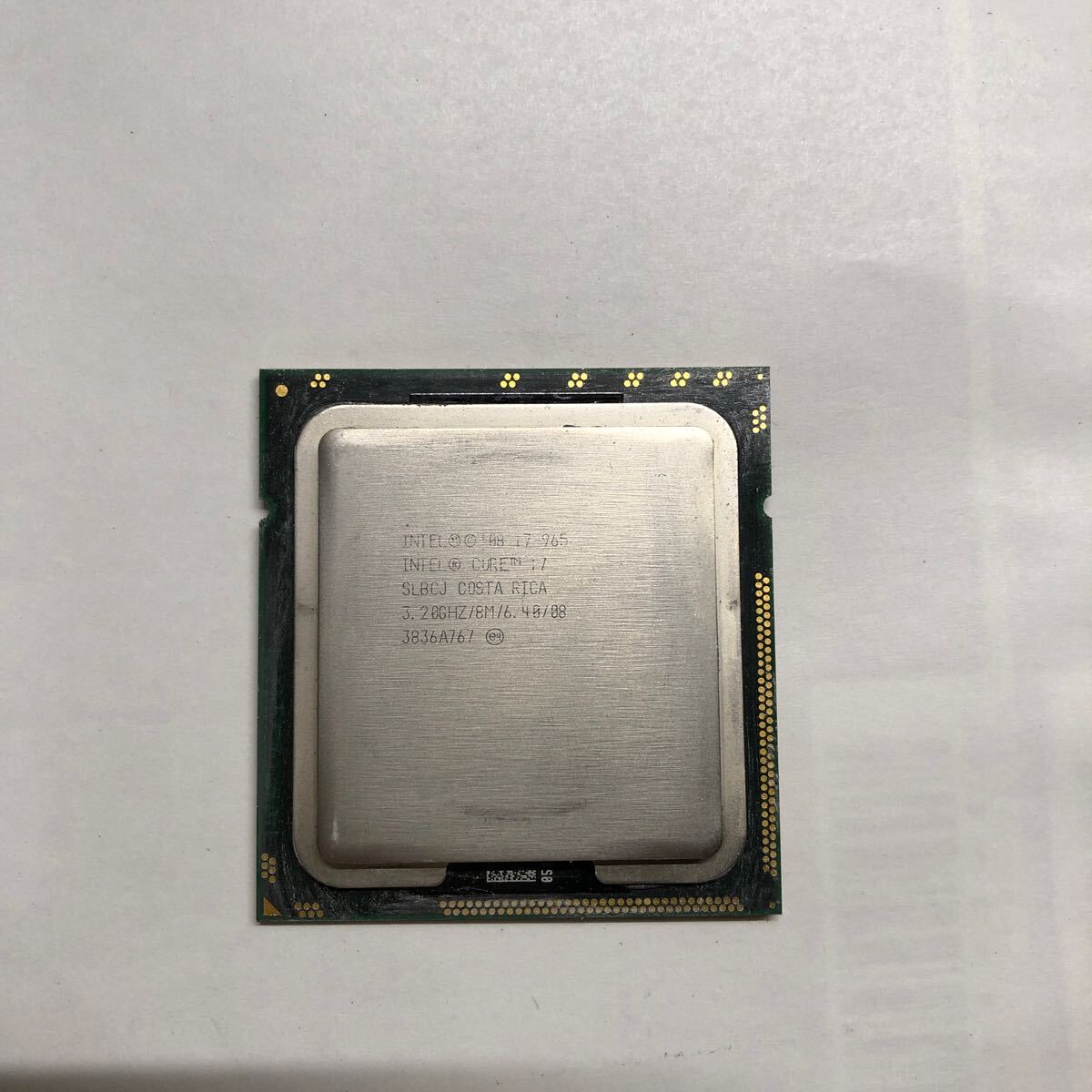 Yahoo!オークション - Intel Core i7-965 SLBCJ 3.2GHz /16