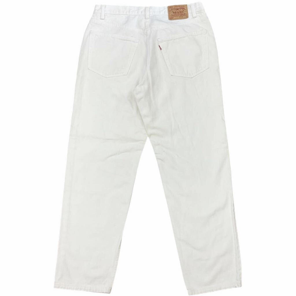 90s USA製 Levi's 550 デニム パンツ W38 L32 ホワイト 90s USA製 Levi's 550 デニム パンツ W38 L32 ホワイト