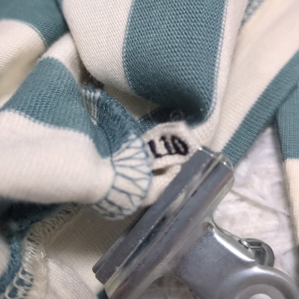 Yahoo!オークション - FITH フィス 長袖 ロンT 110㎝ ボーダー 男女兼...