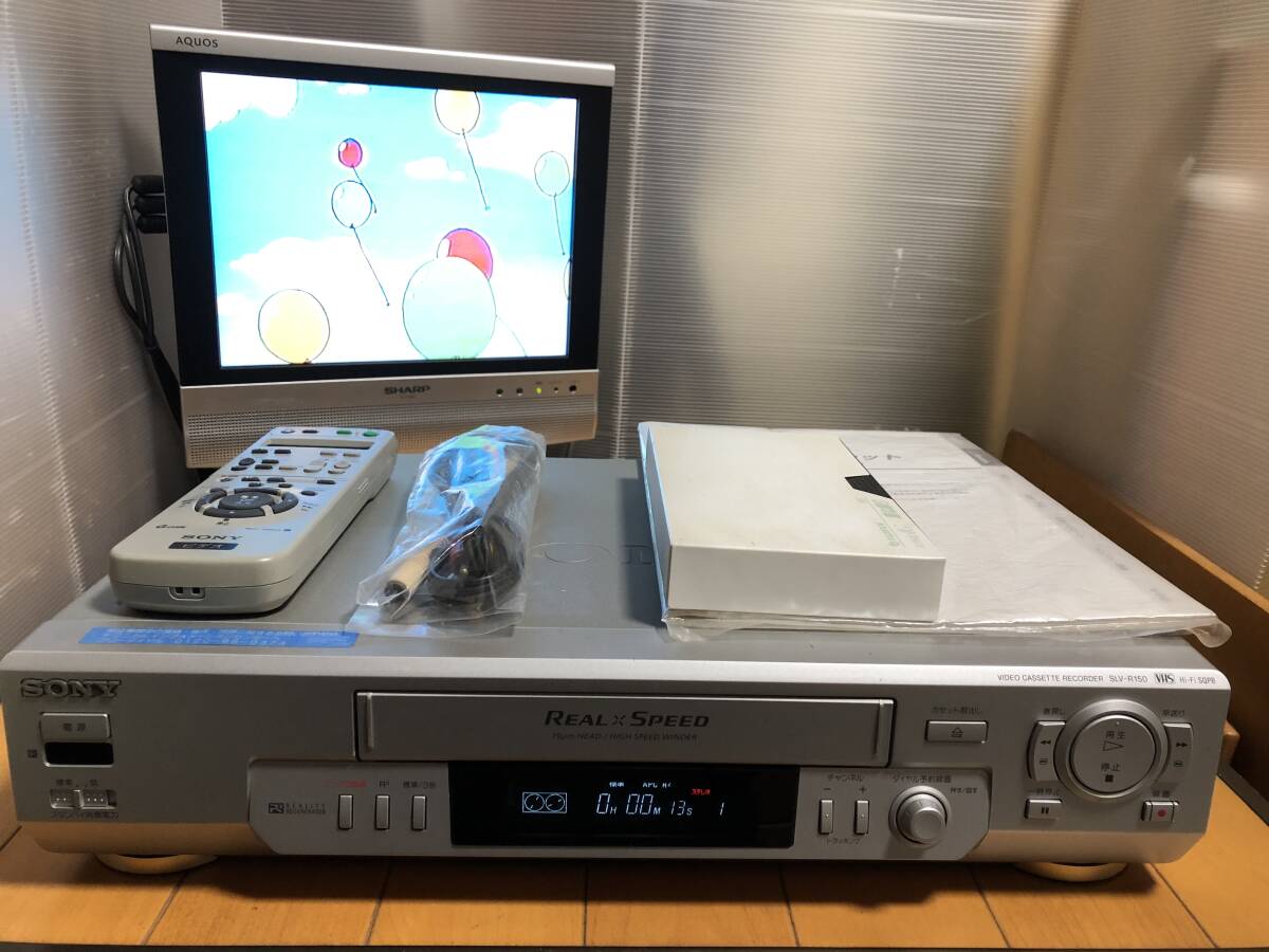 Yahoo オークション Sony Vhsビデオデッキslv R150