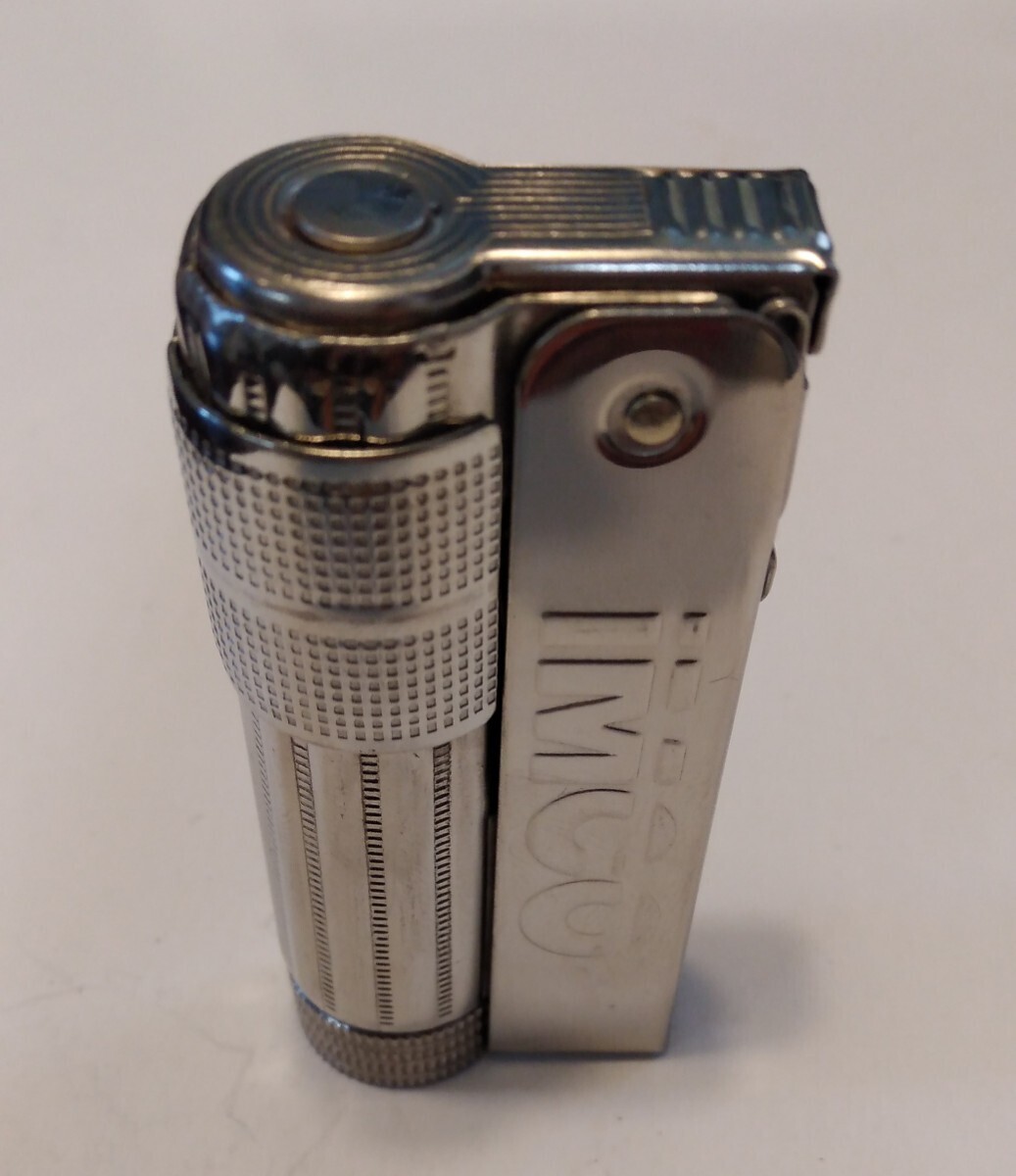 Yahoo!オークション - IMCO イムコ シルバーオイルライター SUPER 6700...