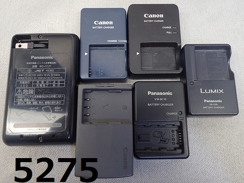 Yahoo!オークション - FK-5275 CANON Panasonic Lumix Battery charge...