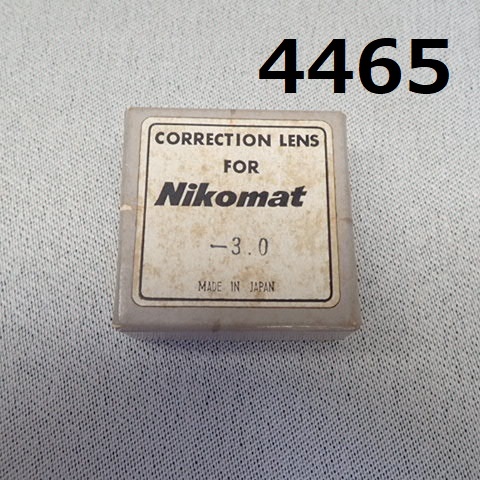 Yahoo!オークション - FK-4465 NIKON EYE PIECE CORRECTION LENS FOR ...
