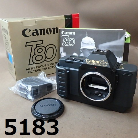 Yahoo!オークション - FK-5183 デッドストック CANON T80 20240619