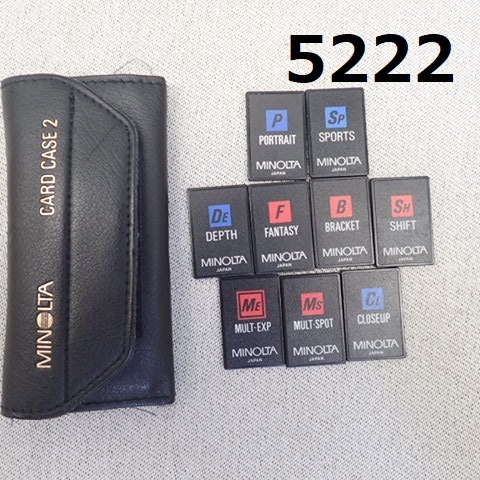 Yahoo!オークション - FK-5222 MINOLTA インテリジェントCARD CASE 2 ...