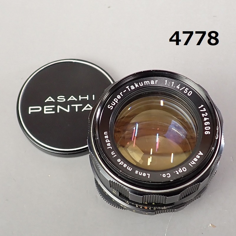 Yahoo!オークション - FK-4778 SUPER-TAKUMAR 1 1.4/50 絞り羽根OK 20...