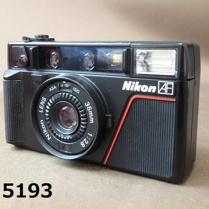 Yahoo!オークション - FK-5193 NIKON L35 AF フィルムコンパクト シャ...