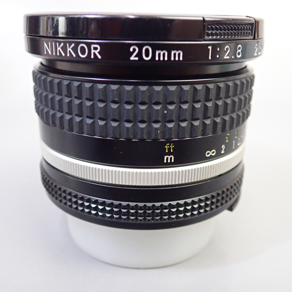 Yahoo!オークション - FK-4579 NIKON AI-S NIKKOR 20㎜ F2.8 絞り羽根...