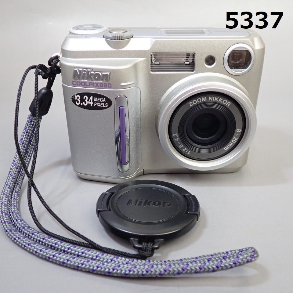 Yahoo!オークション - FK-5337 NIKON COOLPIX 880 単3電池使用 現状品...