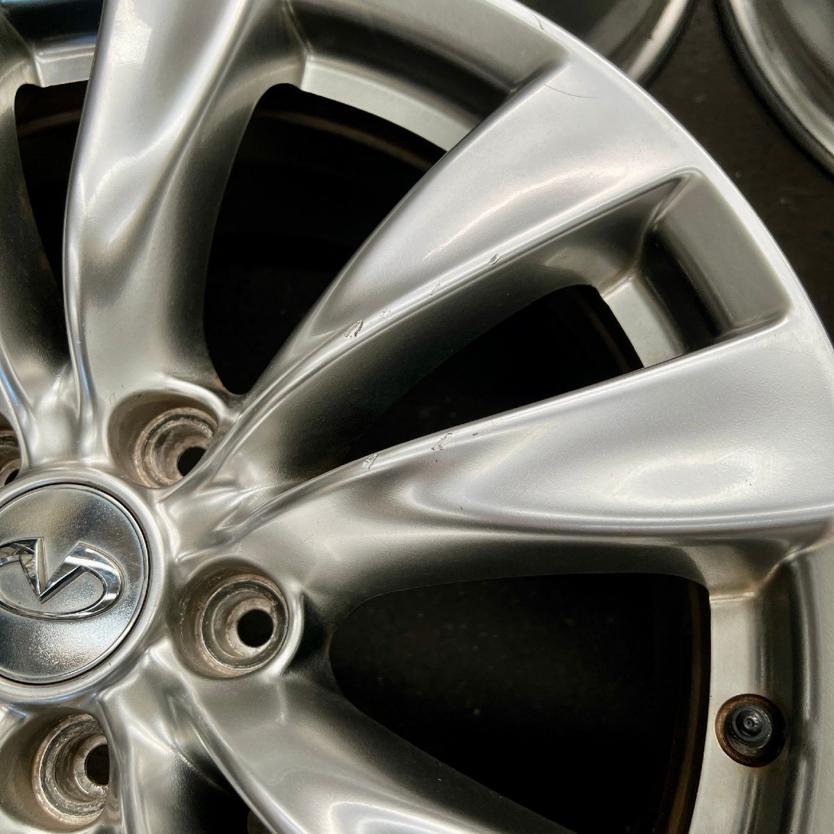 Yahoo!オークション - 純正ホイール4本セット フーガ Y51 ハイグロス 1...