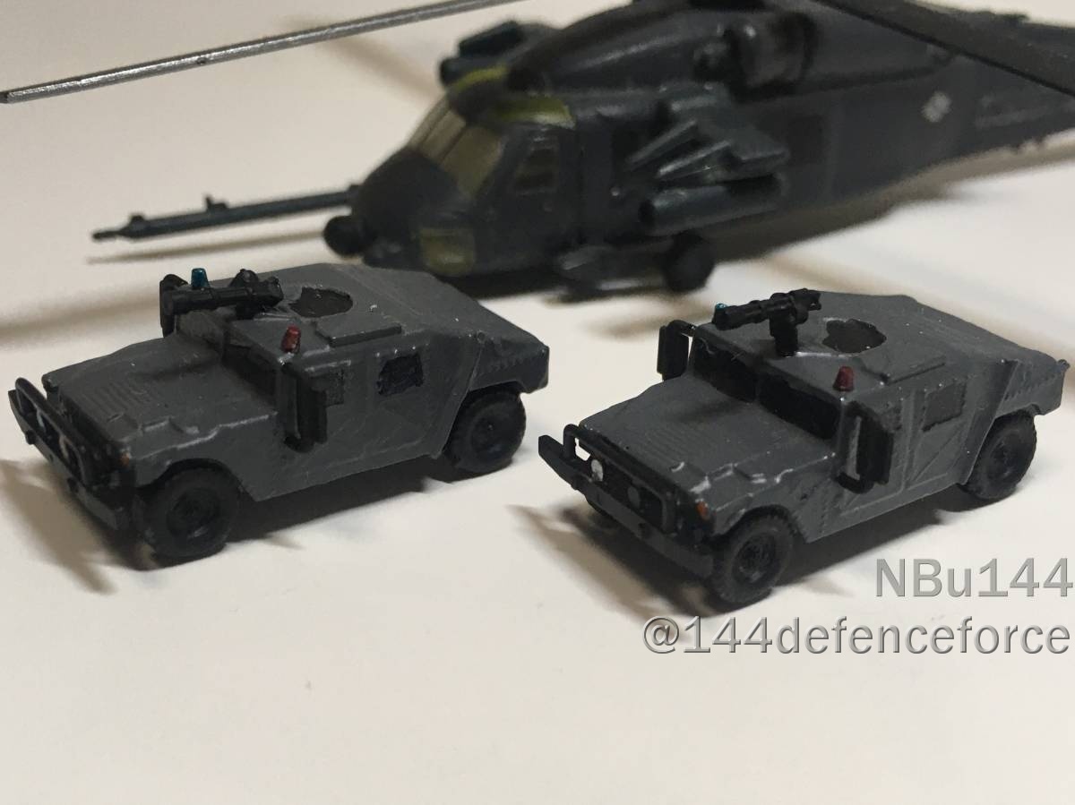 Yahoo!オークション - 【1/144】M134ミニガン ×3