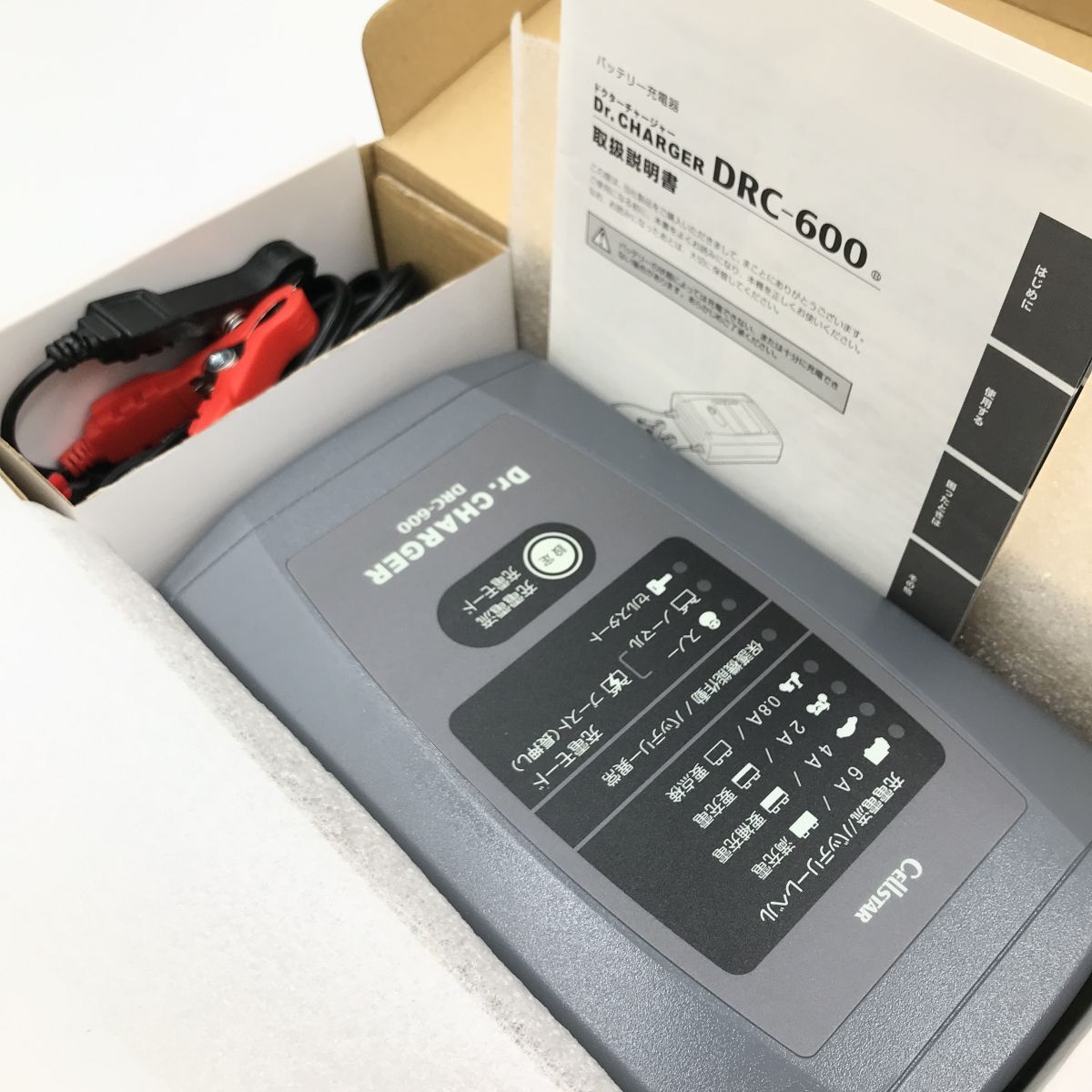 CELLSTAR セルスター バッテリー充電器 Dr.CHARGER DRC-600 JBA0235#80(充電器)｜売買されたオークション情報、yahooの商品情報をアーカイブ公開 ...