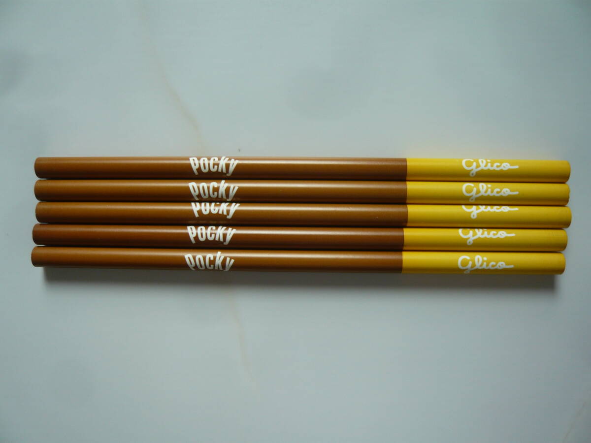 Yahoo!オークション - Glico POCKY グリコ ポッキーの鉛筆 5本セット ...