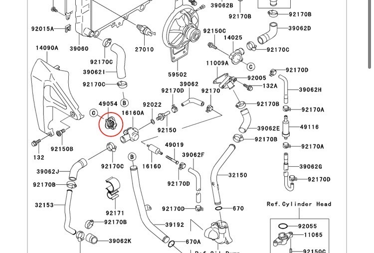 Yahoo オークション 在庫あり 即納 バリオス2 Zr250 B1 B7f サーモス