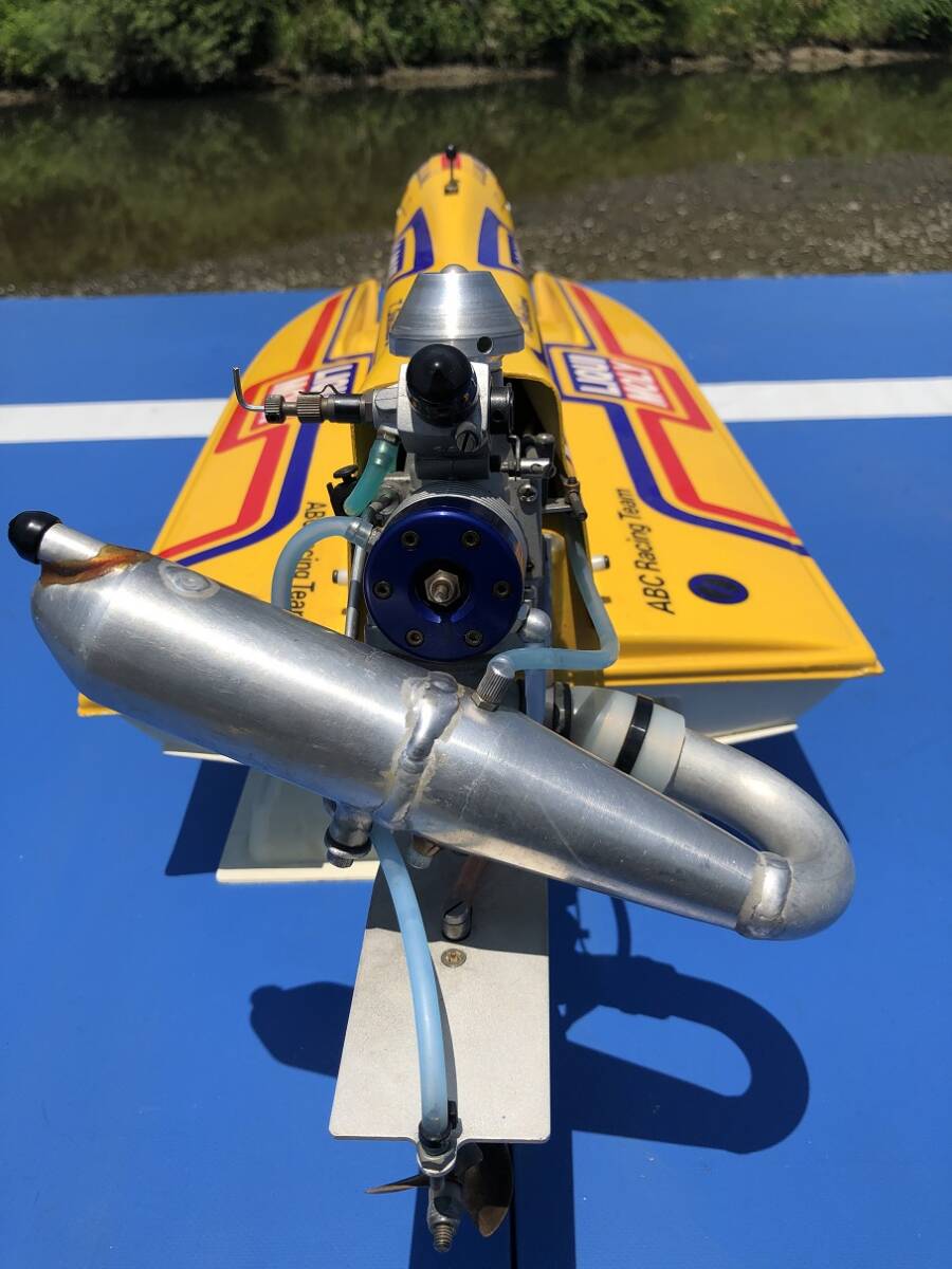 Yahoo!オークション - ABCホビー・21クラス・OUTBOARD OS MAX 21XM付き