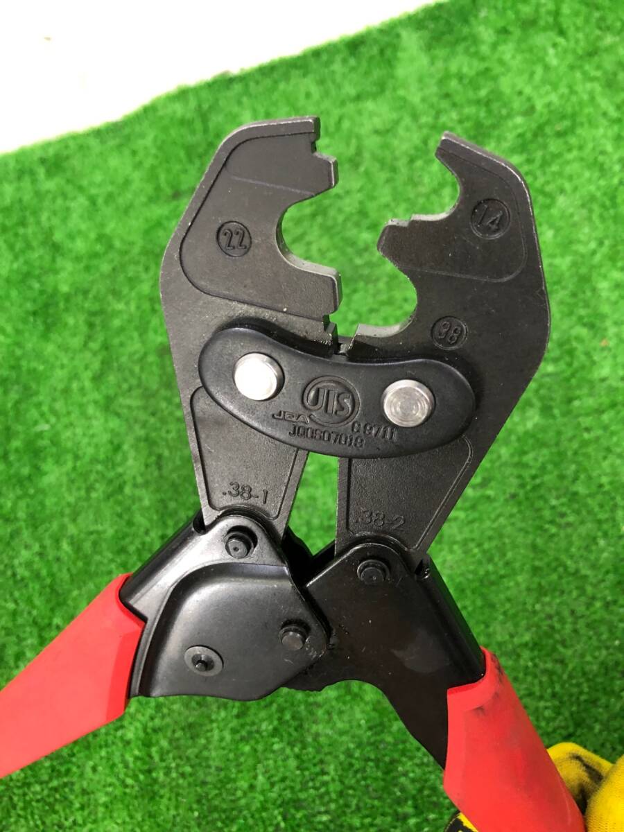 Yahoo!オークション - エビ 圧着工具 使用範囲14・22・38 AK38A / IT0...