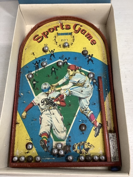 Yahoo!オークション - Z1a ヴィンテージ ピンボール 野球 昭和レトロ ...