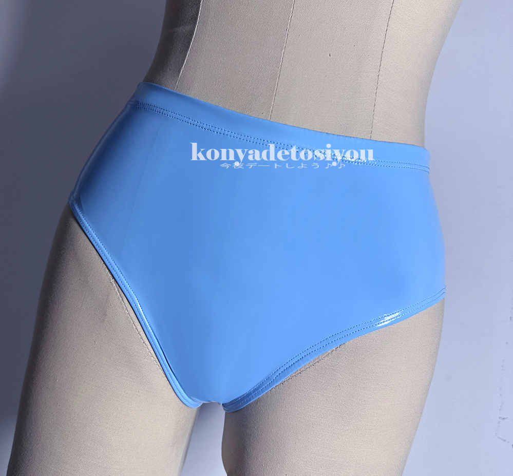 Yahoo!オークション - LJH23001青 超光沢 ブルマ ショーツ 体操服 タイ...
