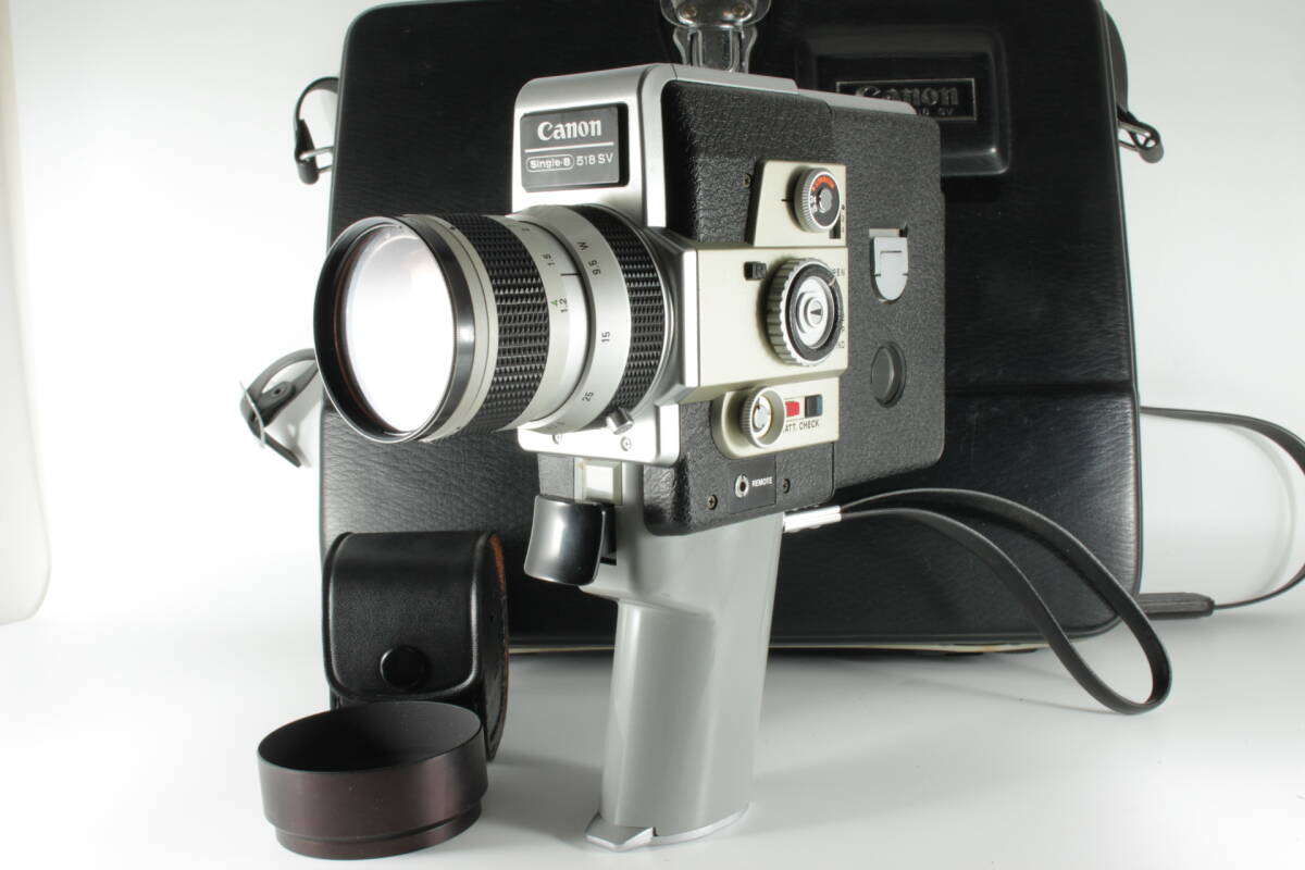 Yahoo!オークション - 実用美品 CANON キャノン Single-8 518 SV 動作...