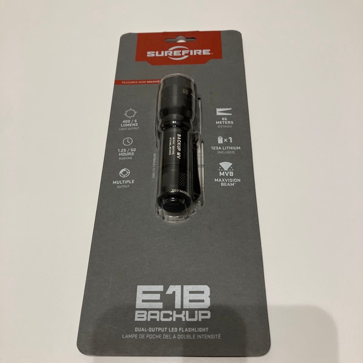 SUREFIRE E1B Backup MaxVision E1B-MV｜Yahoo!フリマ（旧PayPayフリマ）