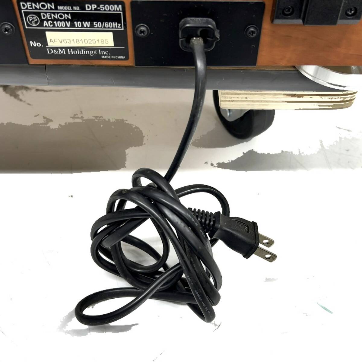 Yahoo!オークション - T114-W14-368 DENON デノン DP-500M ターンテー...