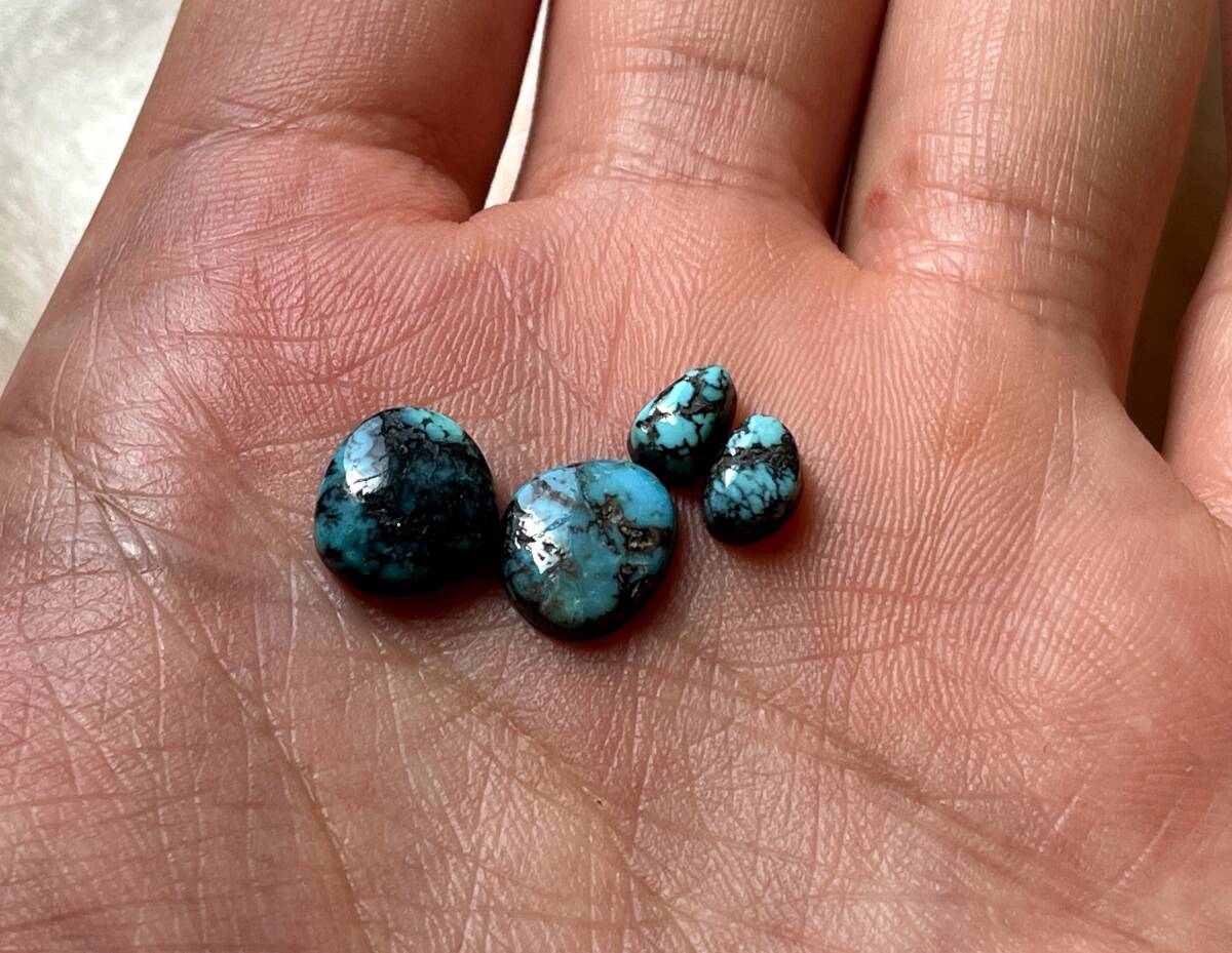 Yahoo!オークション - インディアンマウンテン ターコイズ 6.85ct オー...