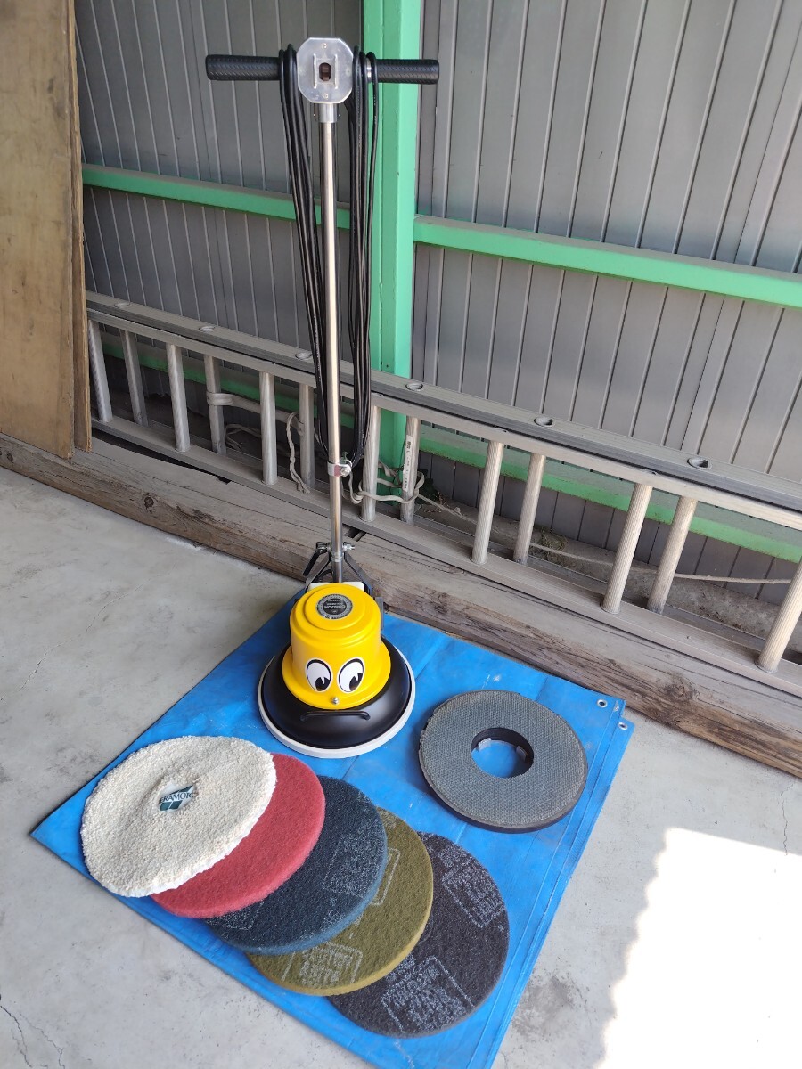 Yahoo!オークション - CONDOR12インチポリッシャー/床洗浄/床磨き/店舗...