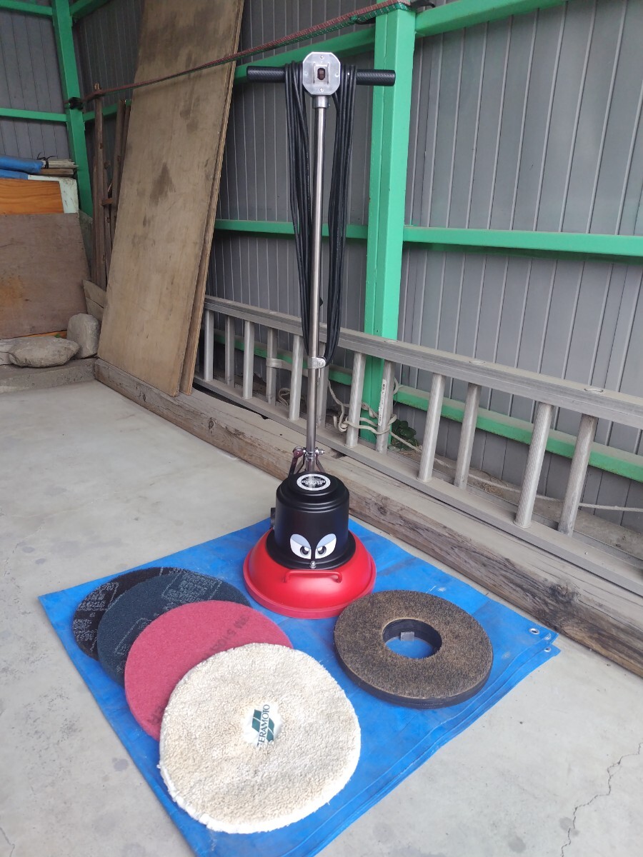 Yahoo!オークション - CONDOR12インチポリッシャー/床洗浄/床磨き/店舗...