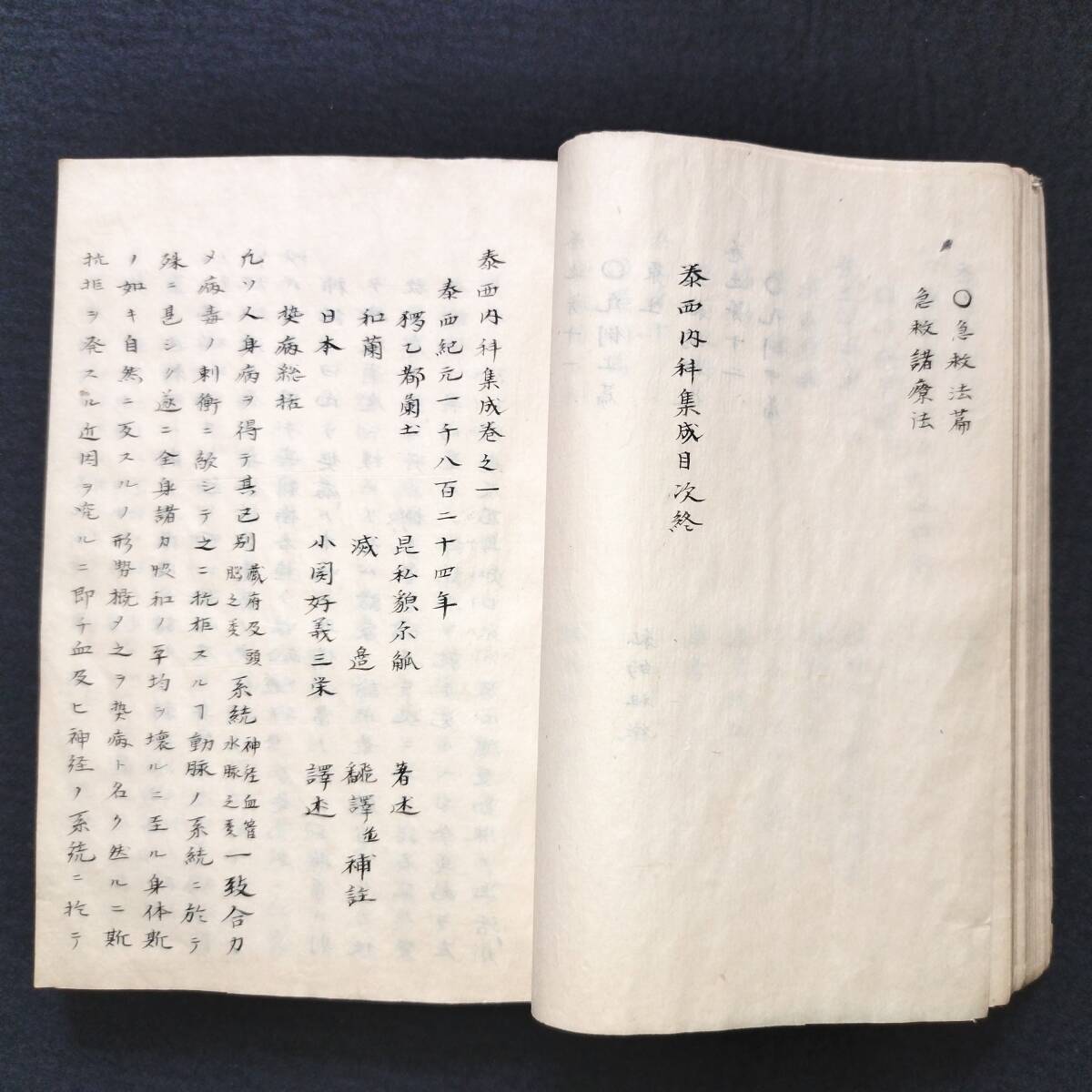 Yahoo!オークション - Y341 西洋医学書 薬学 泰西内科集成 肉筆 写本 ...