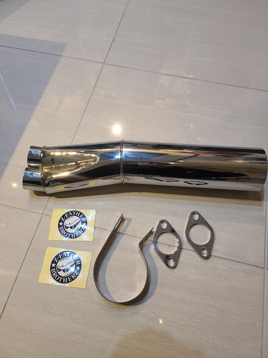 Zファーザー製ハモリー管 エキパイのみ無し Z400RS Z250FT GS400 GSX400E GS400L CB400T ホーク バブ(マフラー本体（社外）)｜売買されたオークション情報 ...