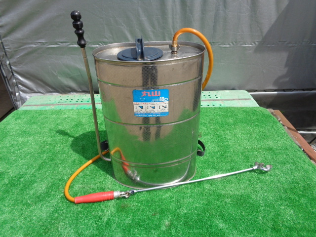 Yahoo!オークション - 丸山 背負人力噴霧器 MHU-18D 16L 動作確認済...