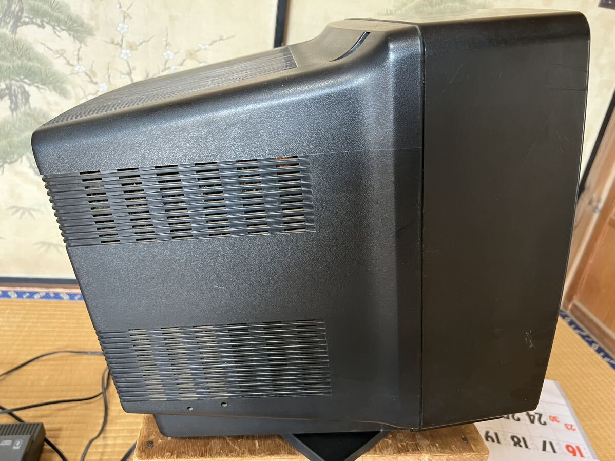 Yahoo!オークション - SHARP X1/X68000/MSX等 モニター CZ-601D カラ...