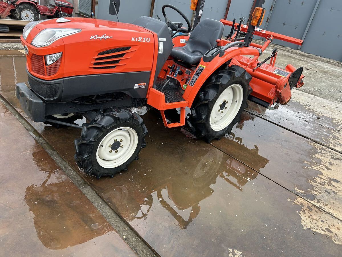 クボタ トラクター KT210 165時間 ポンパ バックアップ 逆転 AD倍速 パワステ 自動水平 自動深耕 モンロー 培土器付 動画有る(車体)｜売買されたオークション情報、yahooの ...